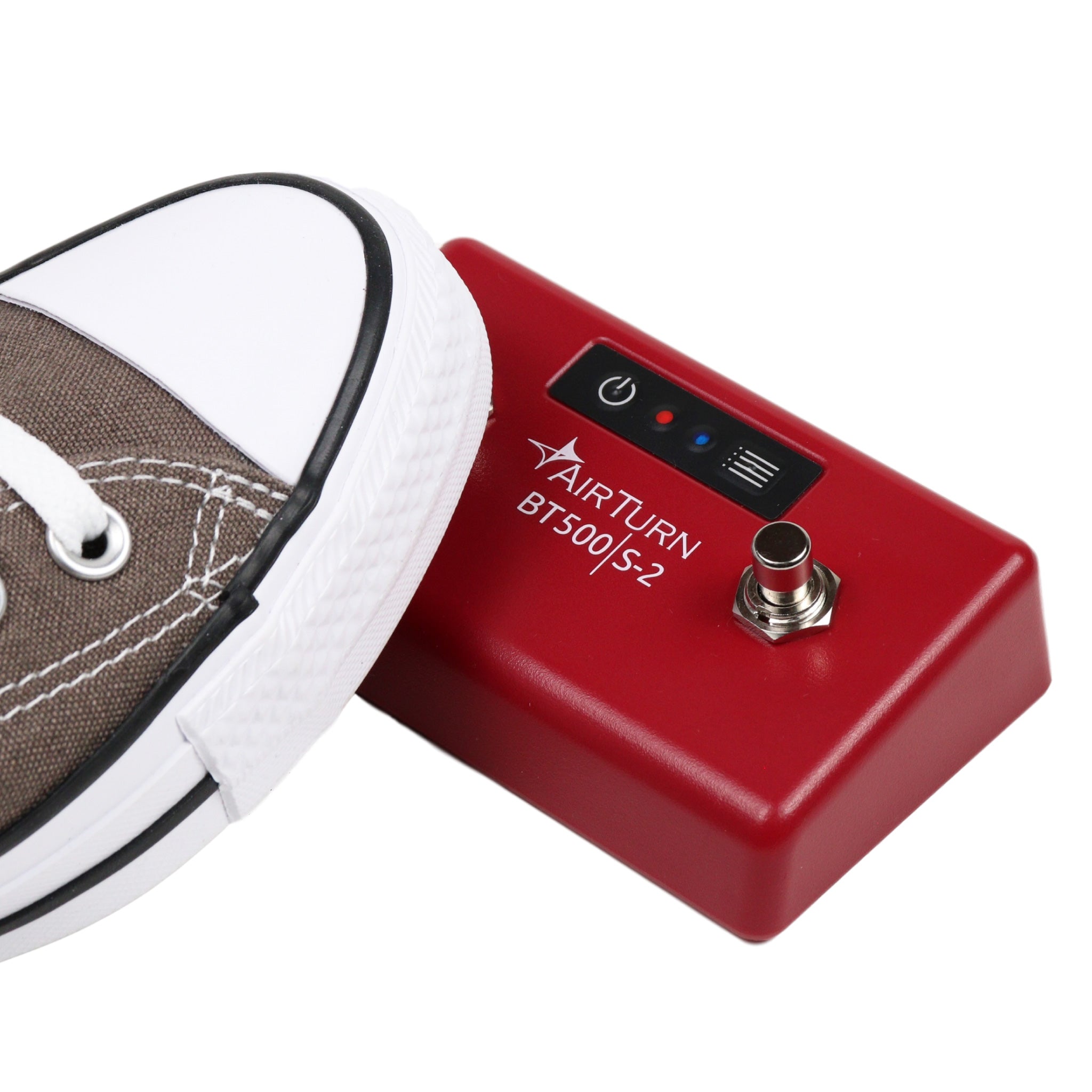 AirTurn BT500S-2 Controller Bluetooth Pedal Page Turner DAW MIDI App