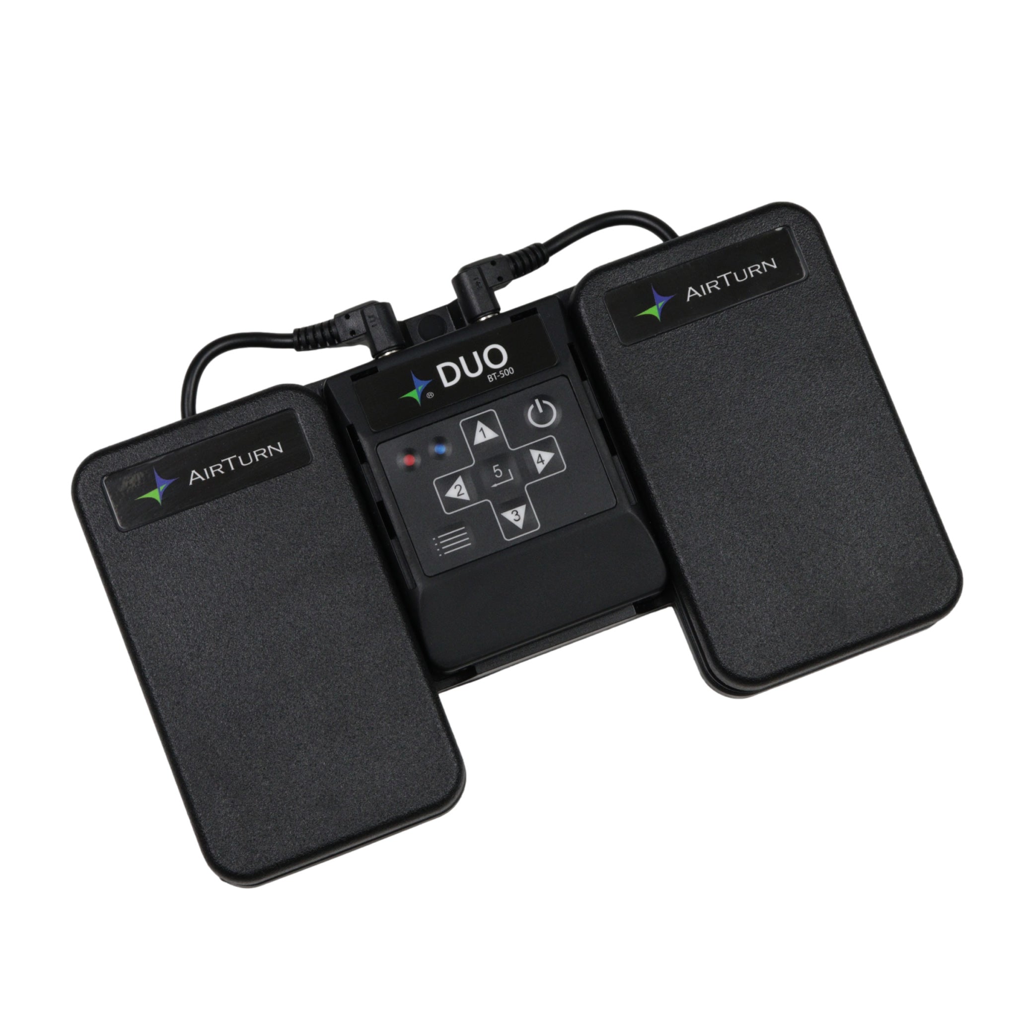 AirTurn DUO 500 Silent Bluetooth Pedal Page Turner Teleprompter App ...