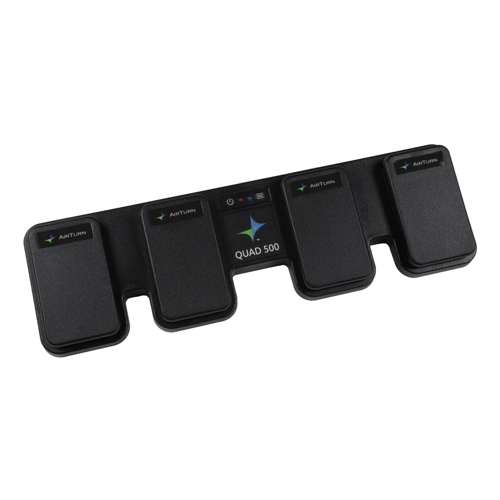 AirTurn QUAD500 Silent Bluetooth Pedal Page Turner Teleprompt App ...